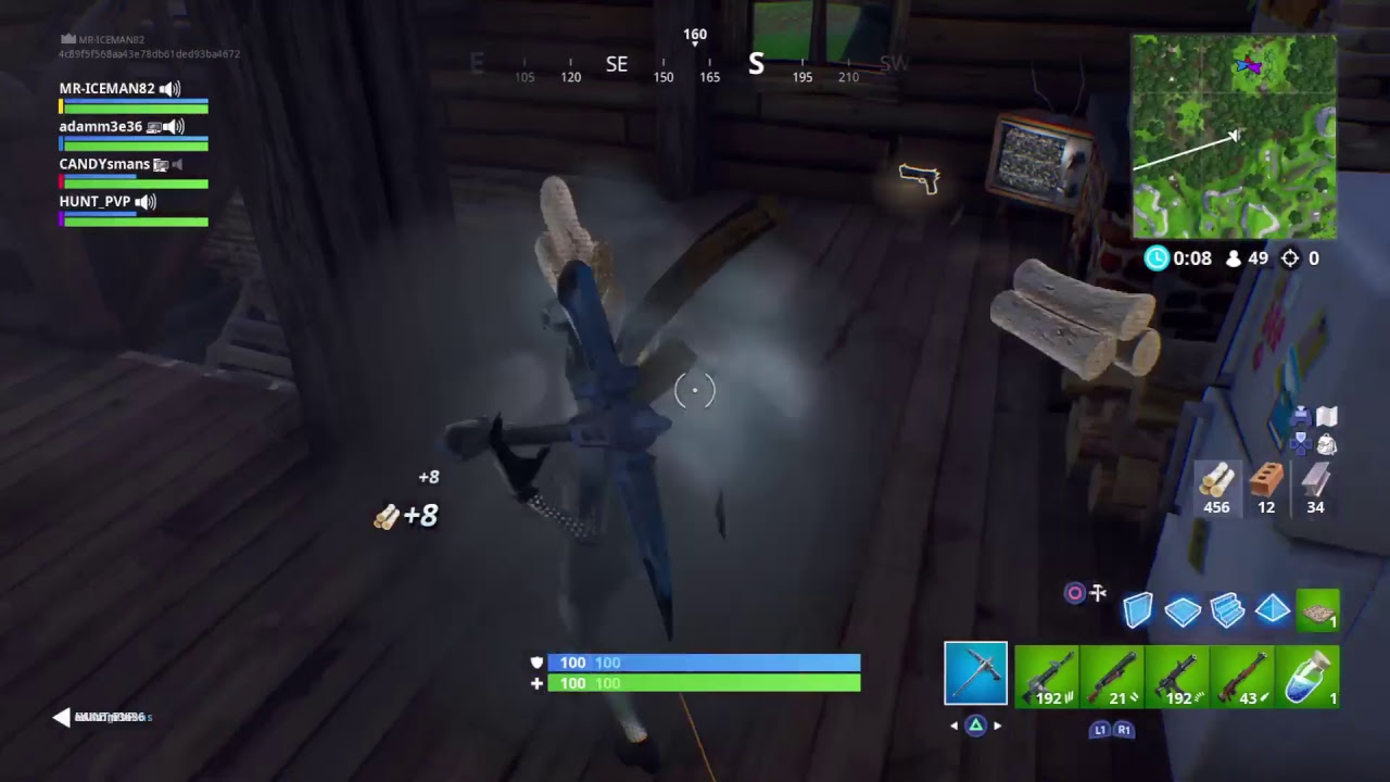 Fortnite rond 2 Let's go champs!!! - YouTube