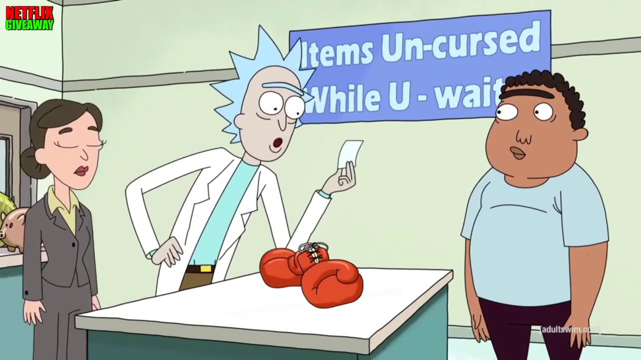 Rick gets bored with his Store - Rick and Morty - YouTube