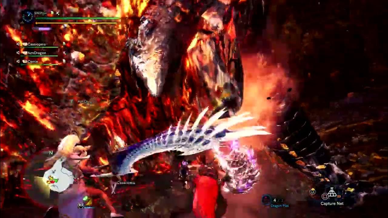 MHWI: Kulve Taroth Siege - Day 1 - Hammer - Part 2 - YouTube