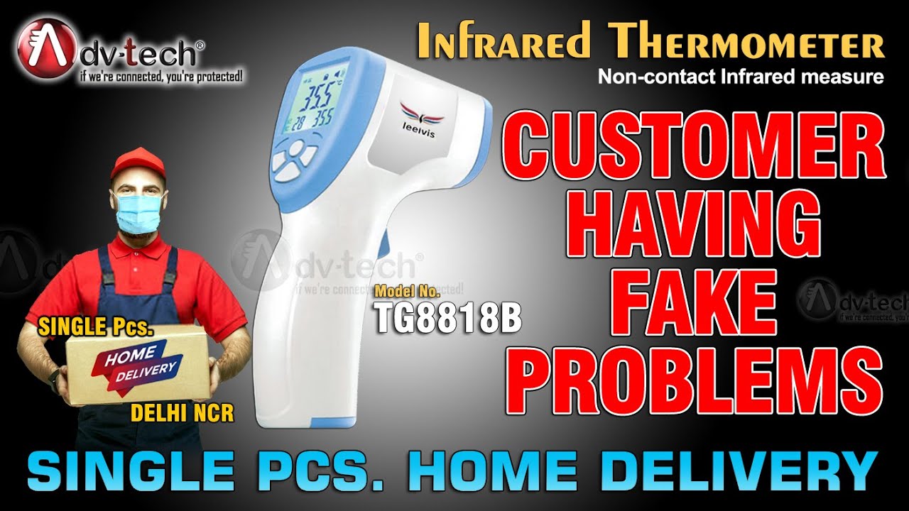 Customer Having Fake Problems Regarding Infrared Thermometer. - YouTube
