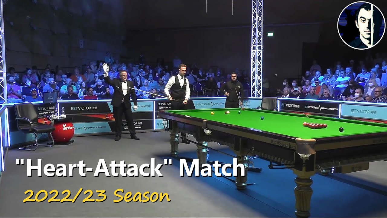 "Heart-Attack" Final Frames | Judd Trump vs Farakh Ajaib | 2022-2 ...
