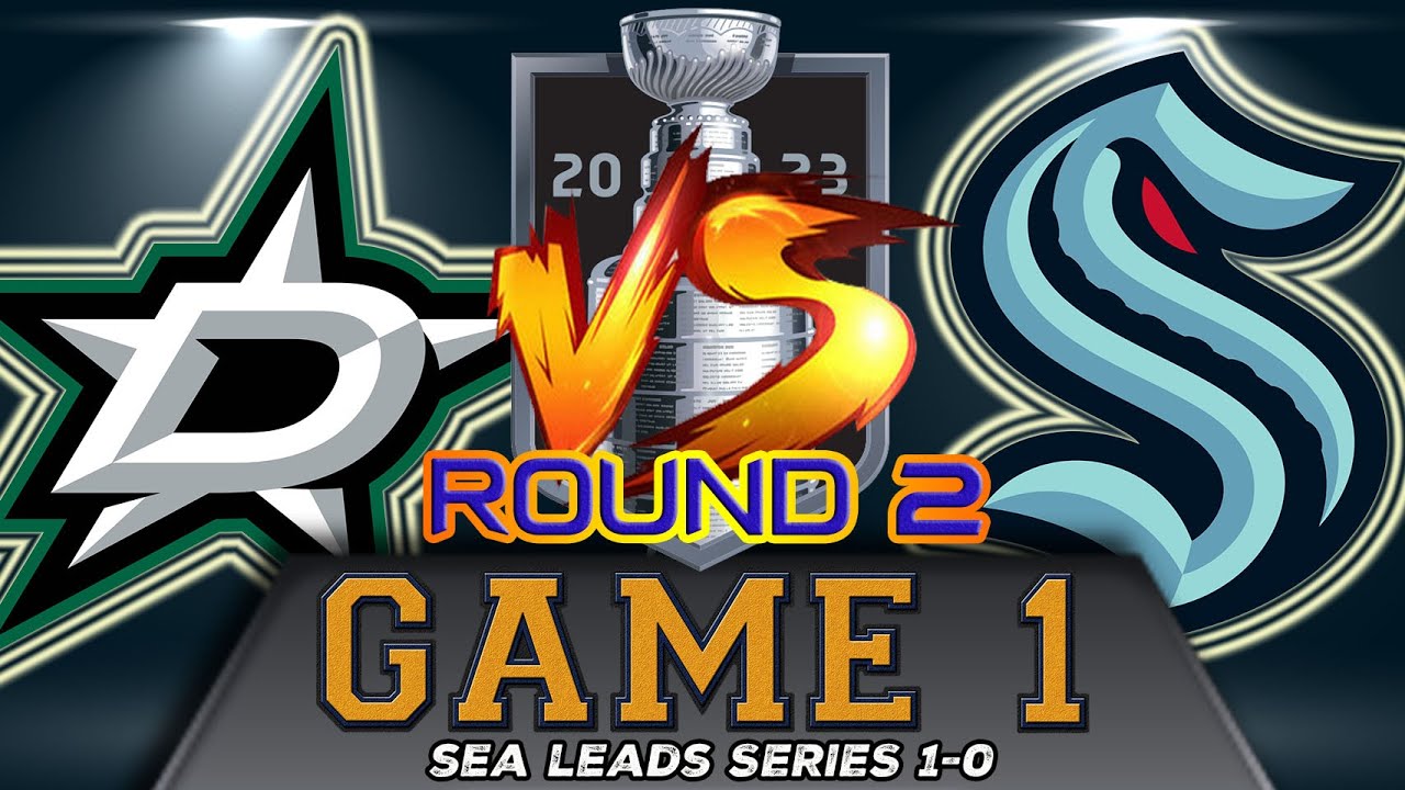 DALLAS STARS vs SEATTLE KRAKEN - Game 1 Highlights! Pavelski Scores 4 ...