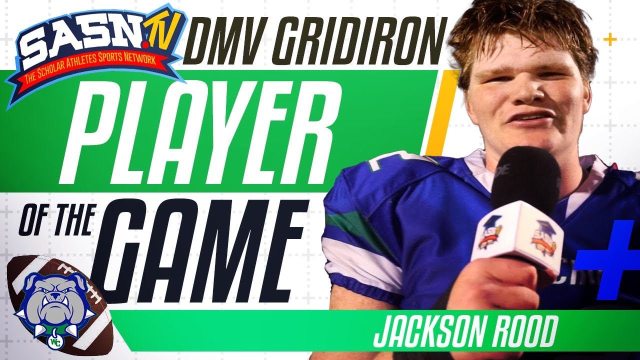 DMV Gridiron Interviews Churchill's Jackson Rood - YouTube