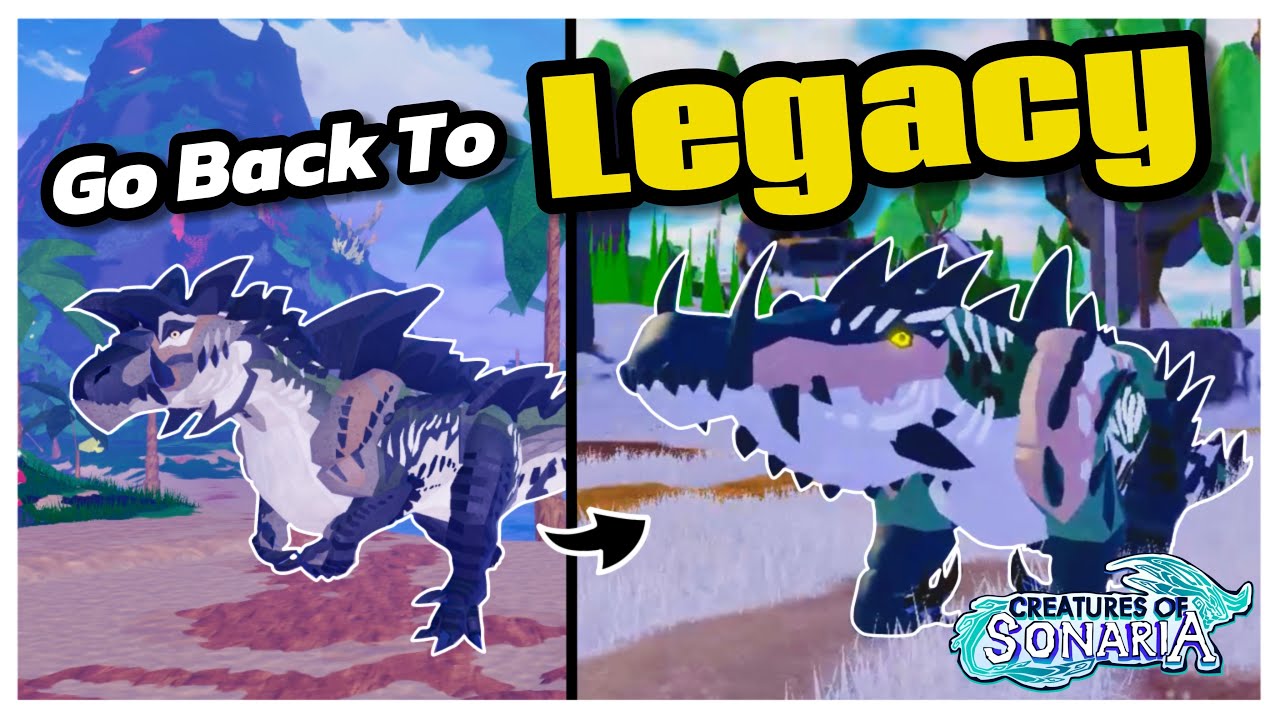 Go back to Legacy | Creatures of Sonaria - YouTube