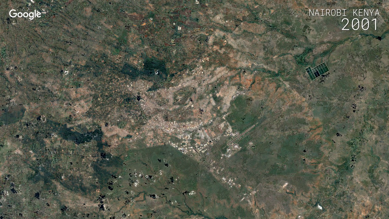 Google Timelapse: Nairobi, Kenya - YouTube