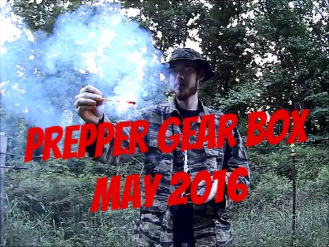 Prepper Gear Box May 2016 Review and Demonstration - YouTube