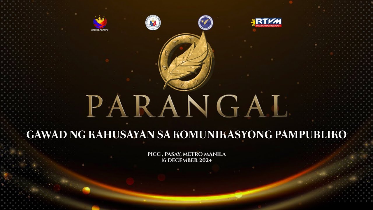 Parangal: Gawad ng Kahusayan sa Komunikasyong Pampubliko - YouTube