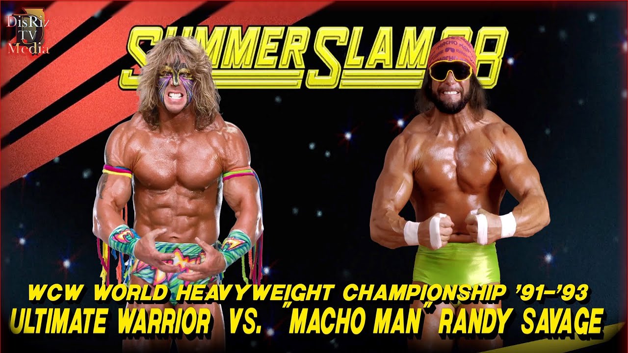 WrestleMania: VII | Ultimate Warrior vs. "Macho Man" Randy Savage ...