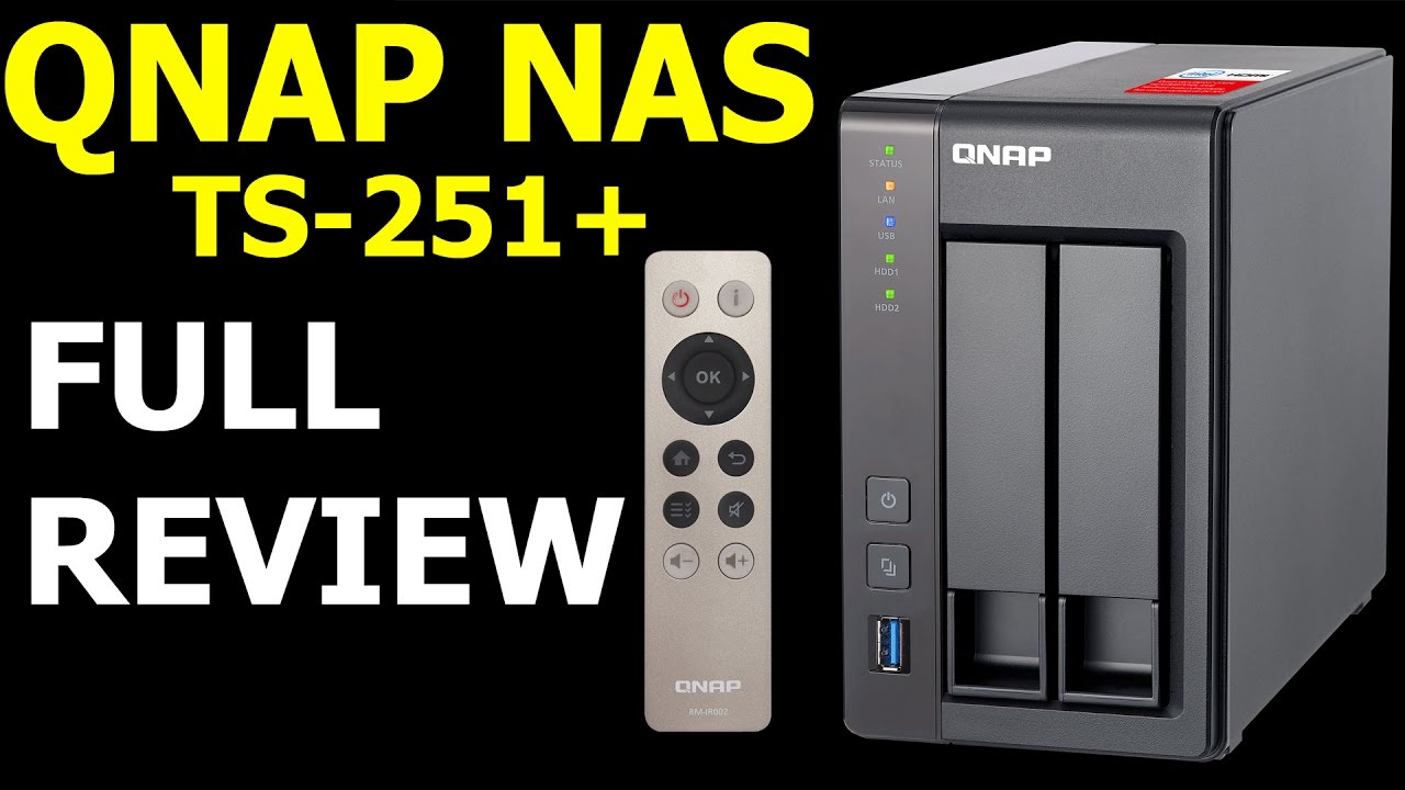 QNAP NAS Drive Full Review TS251+ /w Hybrid Backup Sync and IFTTT - YouTube