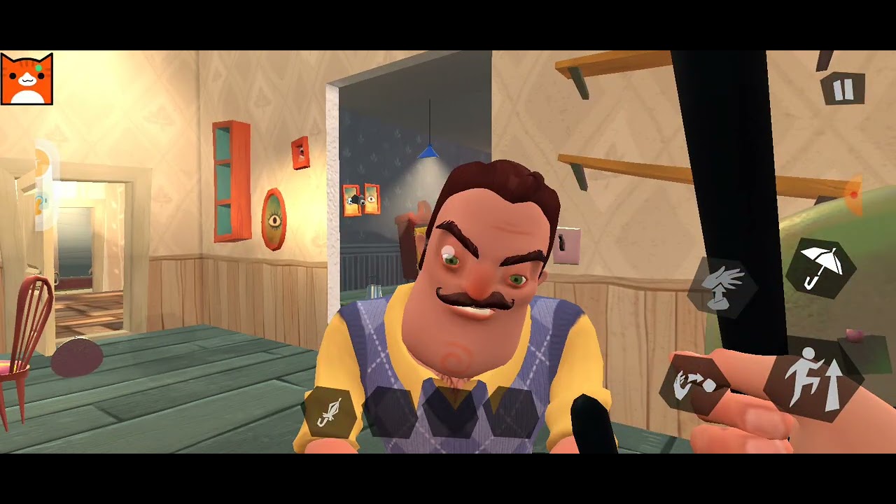 full game hello neighbor (part 1) (part 3) - YouTube