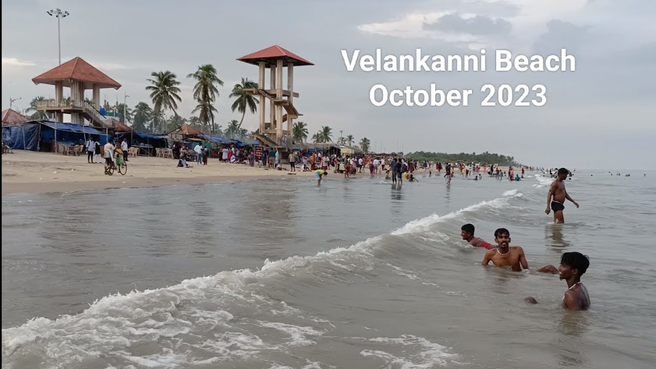 Velankanni Beach & Beach Road Shop's #velankannibeach #velankannichurch ...