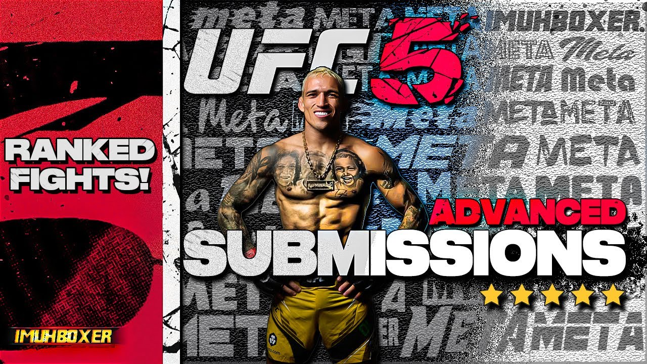 EA SPORTS UFC 5 - Learn Five ADVANCED Submission Tips to WIN RANKED ...