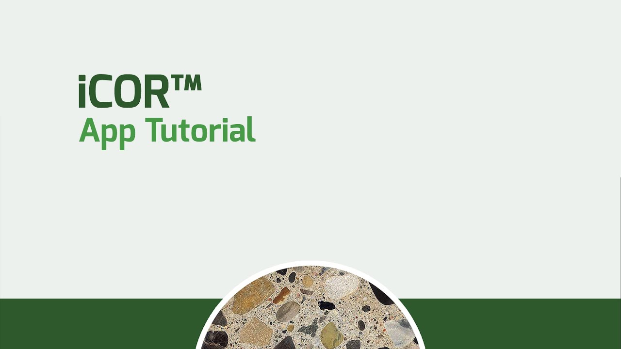 Giatec iCOR™ Tutorial - Part 3/5 - App Software - YouTube