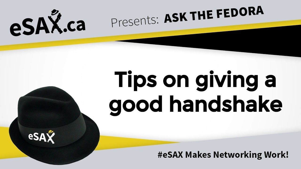 How to Give a Good Handshake - YouTube