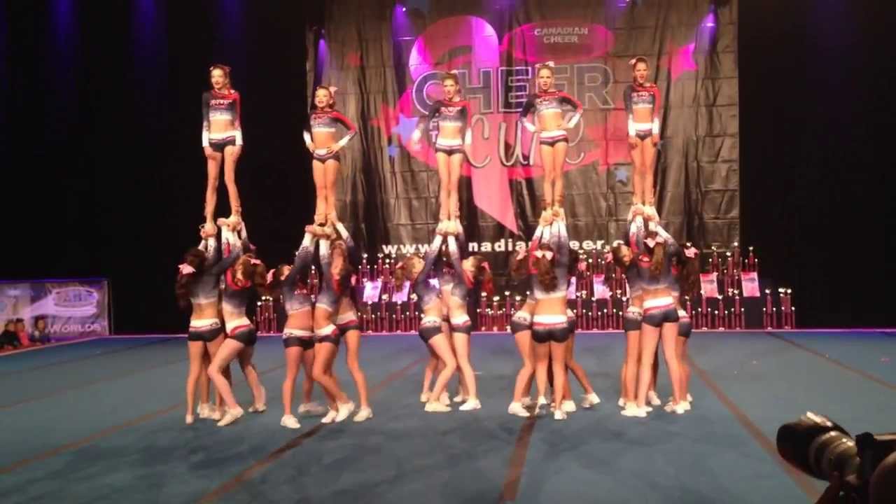 PCT Cobras - J3 Venom, 2013 Cheer for the Cure, Oshawa - YouTube