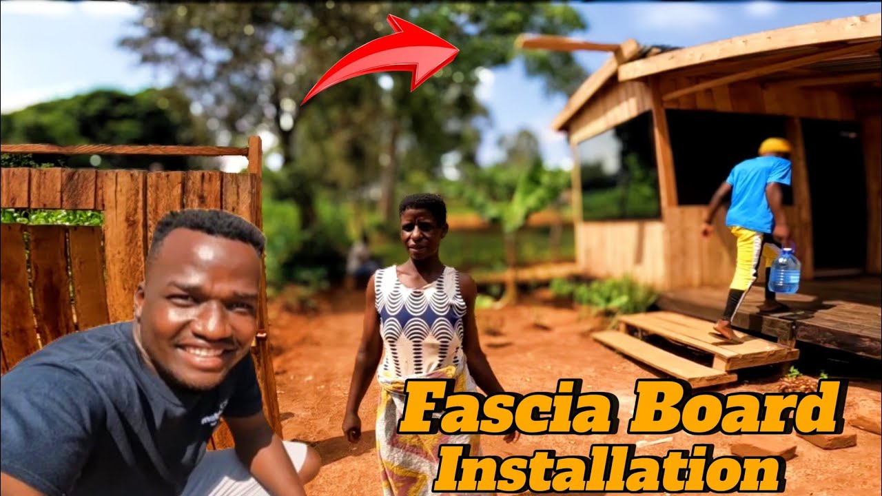OffGrid Living:The Community Is Happy (Fascia Board Installation) - YouTube