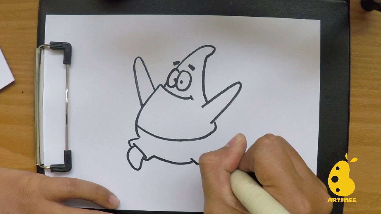 How to Draw patrick - YouTube