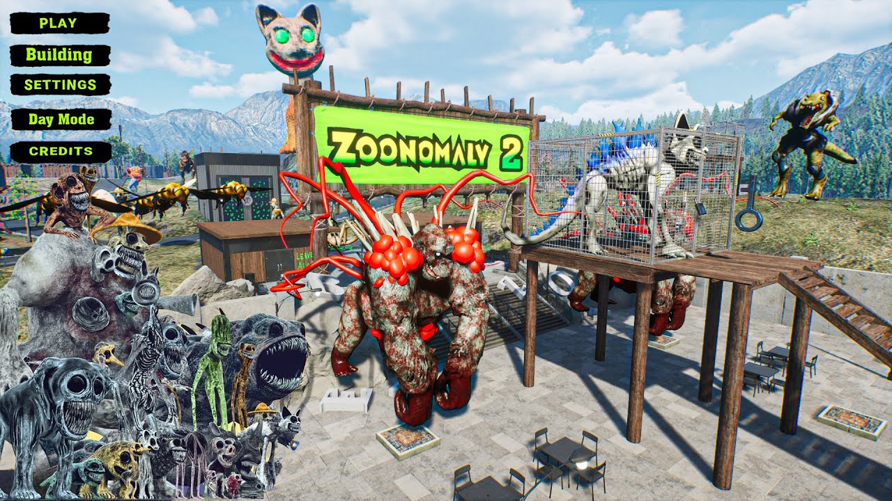 Zoonomaly 2 Official Teaser Full Game Play - Titan Cat Monster Locked ...