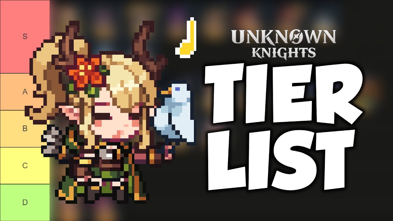 TIER LIST - Rank All Legendary Knights - Unknown Knights: Pixel RPG ...