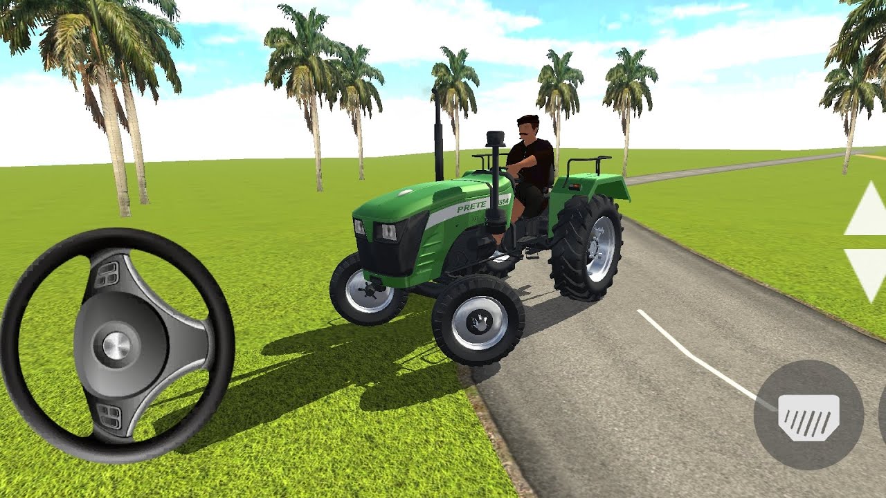 PRETE tractor draving 3d game || tractor draving simulator game ...