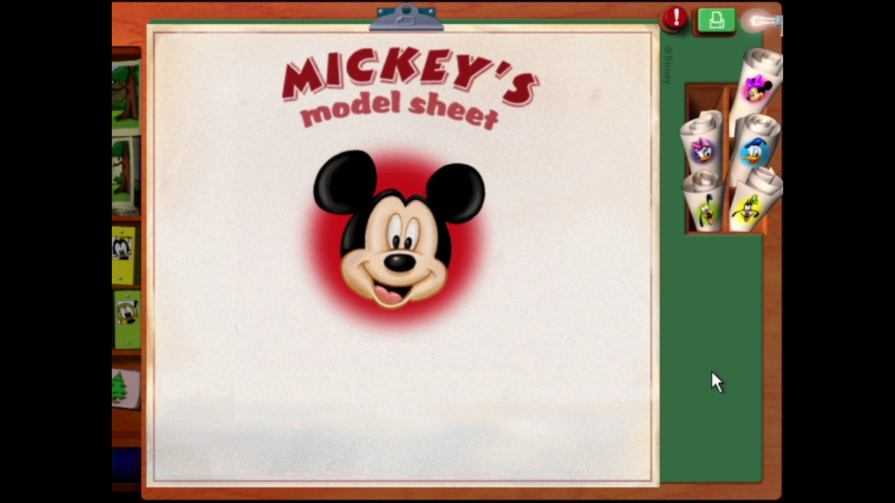Disney Magic Artist Classic OST- Mickey Board - YouTube