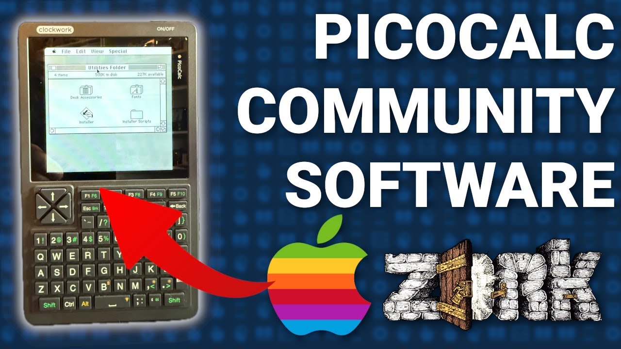 Upgrading the PicoCalc with Pi 2W + Exploring Community Software! - YouTube