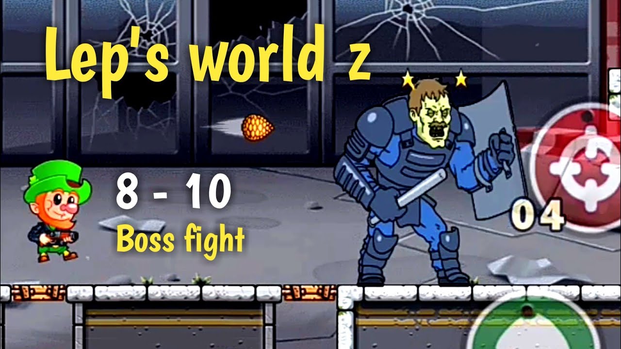 lep's world z 8-10 | Hard lavel Boss fight | magicmario111 - YouTube