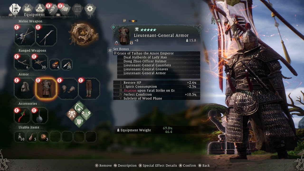 Wo Long Build Video guide. Focus: Grace of Taihao, mixed with random ...