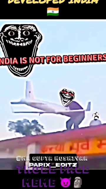 India is for pro players.....🗿not for beginners....😈#trollface #india # ...
