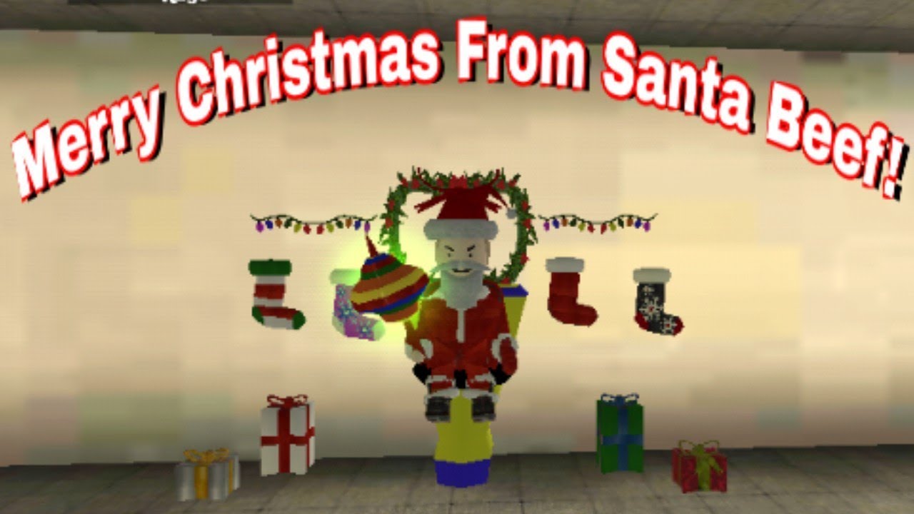 Merry Christmas From Santa Beef! - YouTube