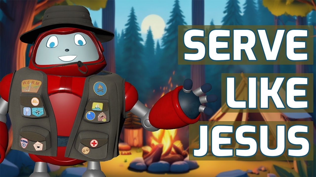 Gizmo's Daily Bible Byte - 363 - Mark 10:45 - Serve Like Jesus - YouTube