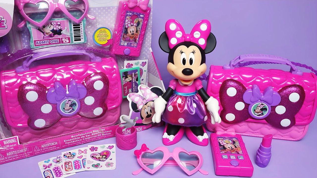Disney Minnie Mouse Beauty Set/002 Satisfying with Unboxing Compilation ...