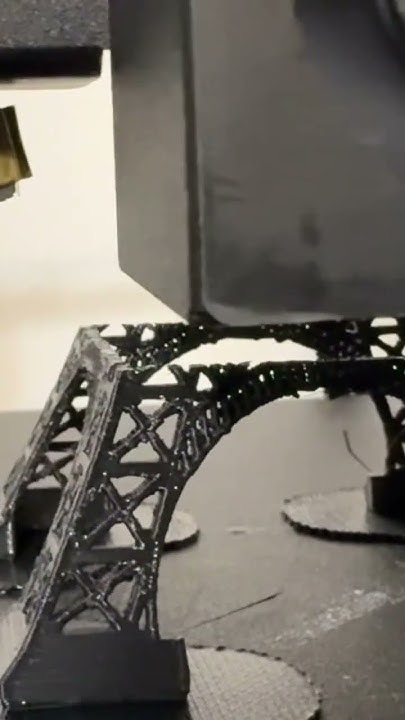 Eiffel Tower 3D Model Printing in Progress ! #3dprinter - YouTube