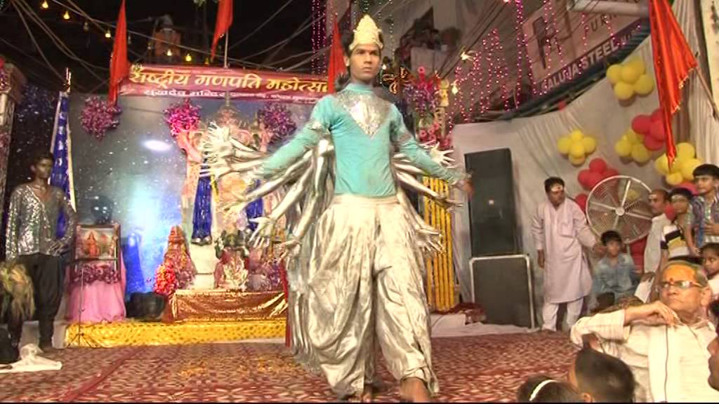 Sukhdev Mandir kotla mubarakpur Ganpati Bappa Morya 2014 - YouTube