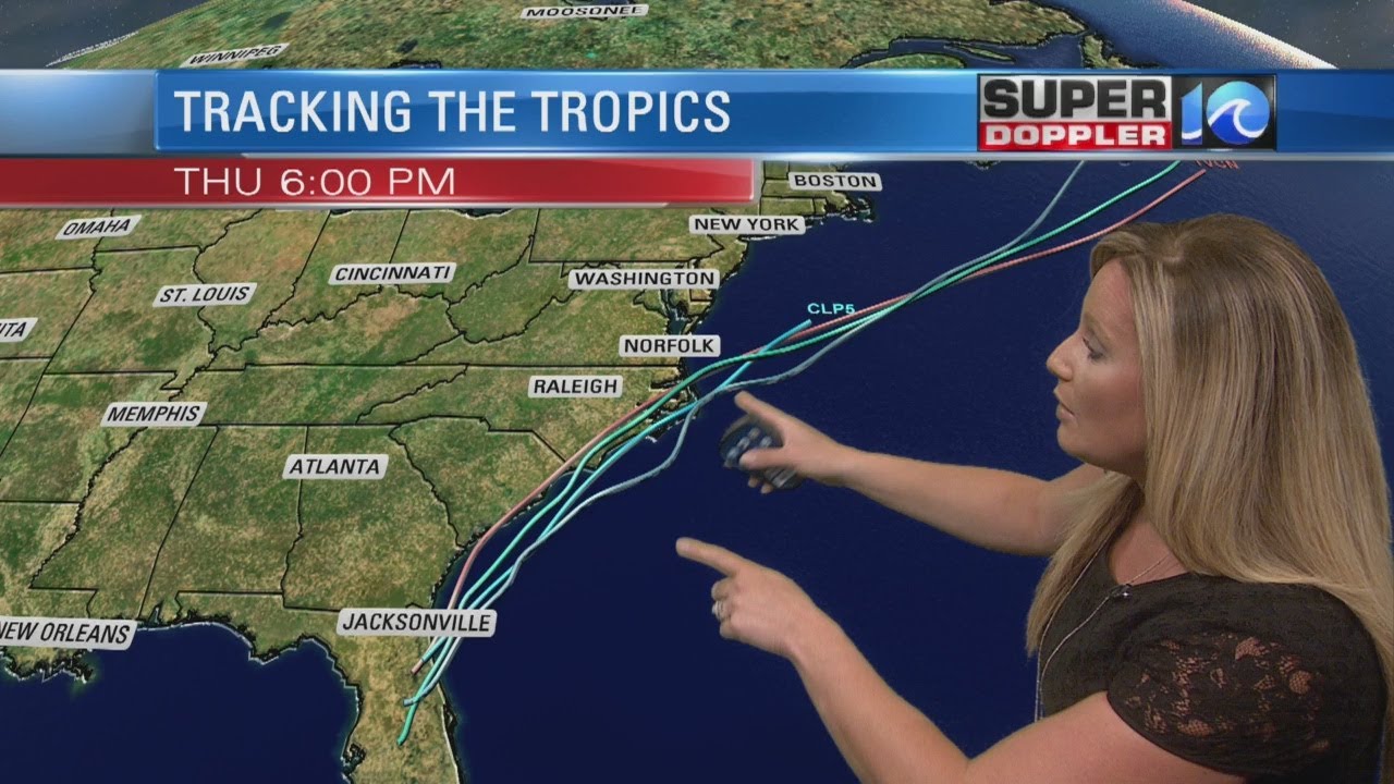 Super Doppler 10 Saturday Evening Forecast - YouTube