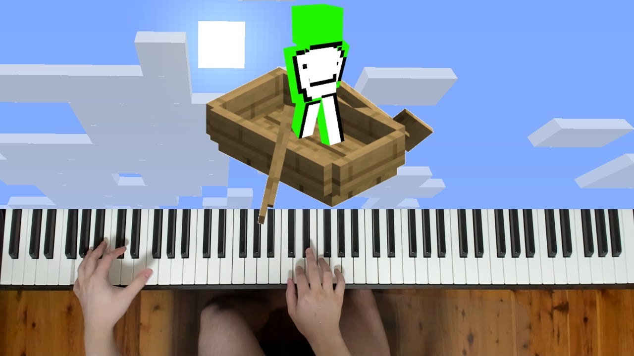 Minecraft Dream Flying Boat Music on Piano - YouTube