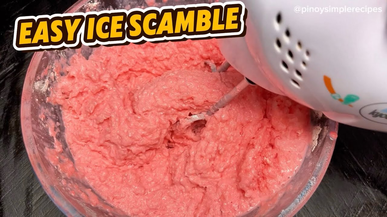 How to Make Pinoy Ice Scamble - Easy Recipe - YouTube
