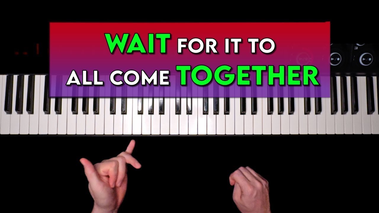 4 BASIC Chords, 1 CALM Melody - Watch HOW! #piano #improvisation - YouTube