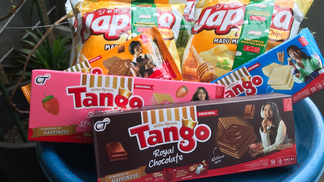 🥰🥰 UNBOXING JAPOTA X JKT48& TANGO X JKT48 KALI INI HAPPY😁 - YouTube