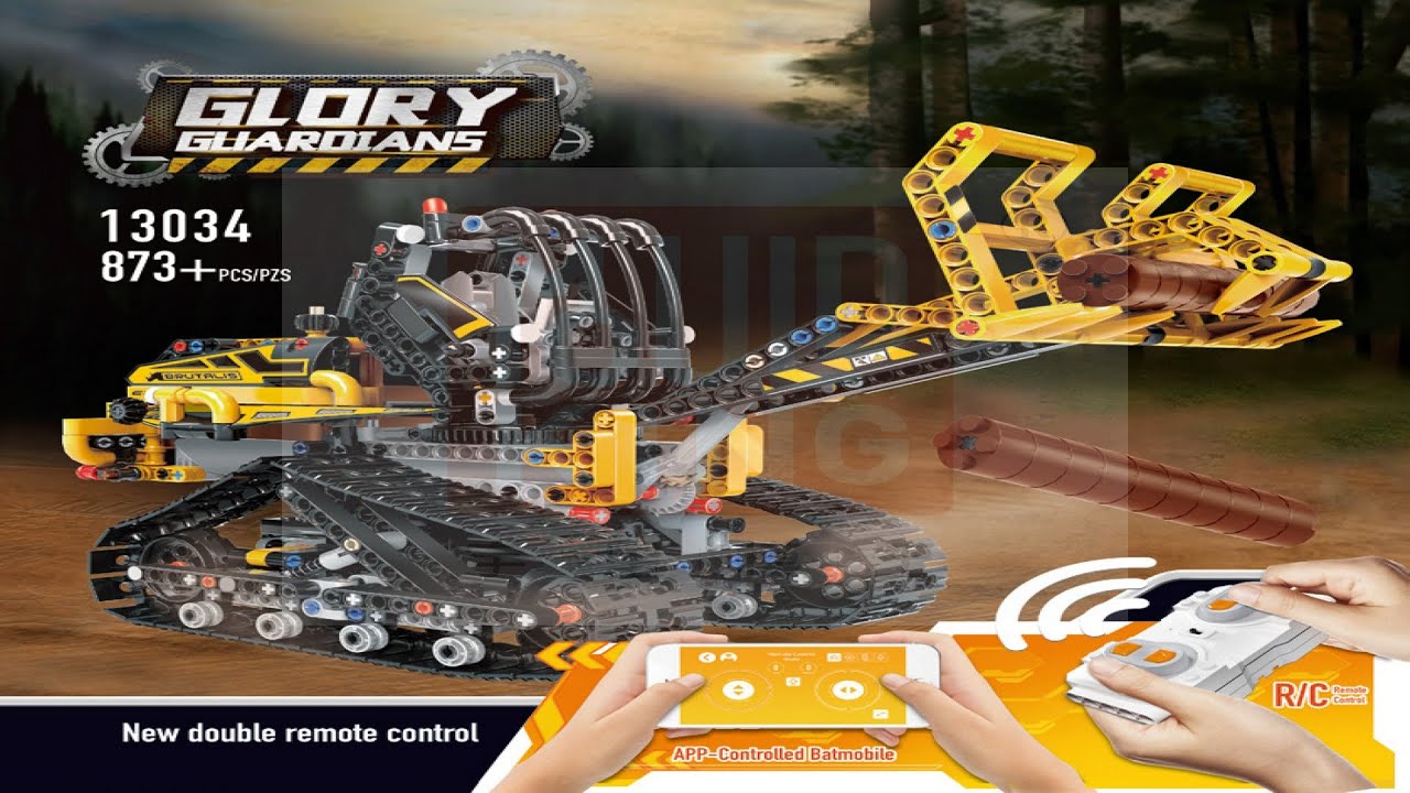 Mould King instructions - Mould King Construction - 13034 - RC Tracked ...