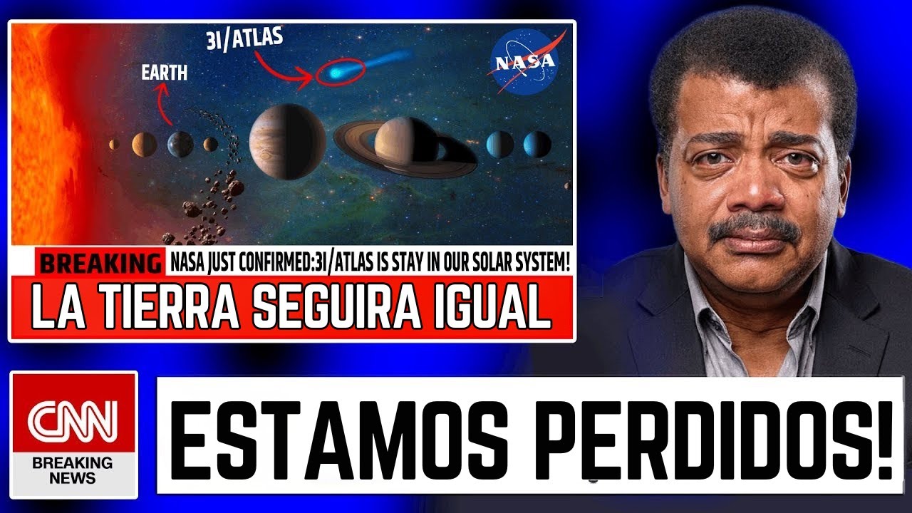 La NASA acaba de confirmarlo: ¡3I/ATLAS se quedará en nuestro sistema ...