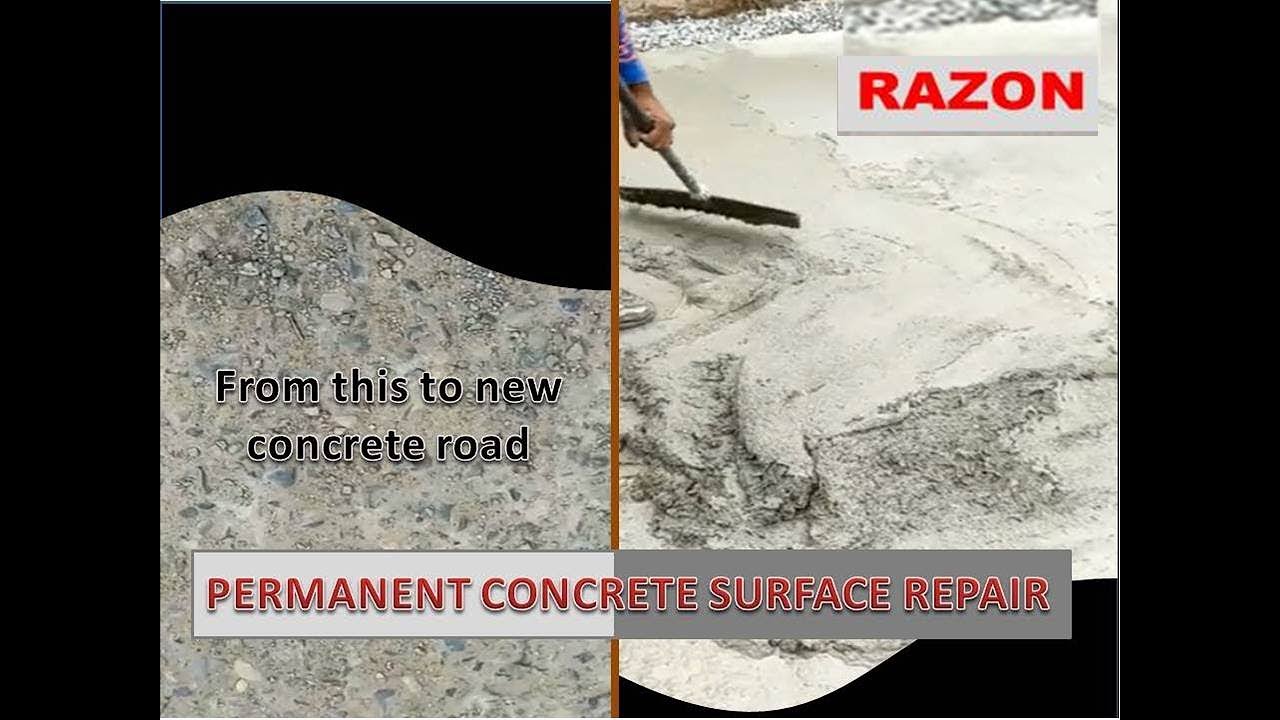 Pavement wear repair | surface repair of concrete | concrete pavement ...
