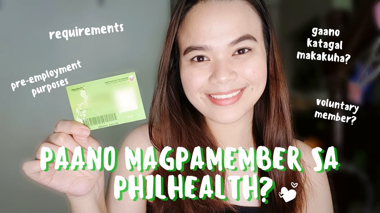 PAANO KUMUHA NG PHILHEALTH PIN AT ID CARD | NAGPAMEMBER AKO SA ...