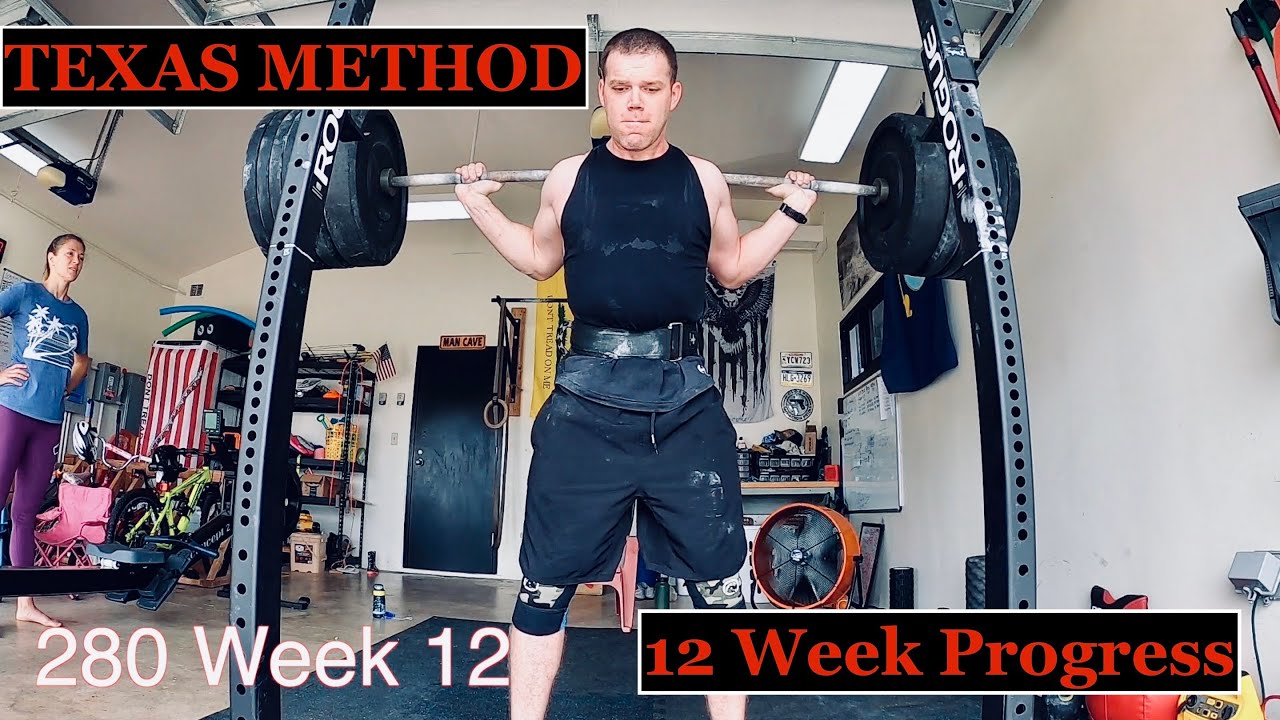 Texas Method 12 Week Progress - YouTube