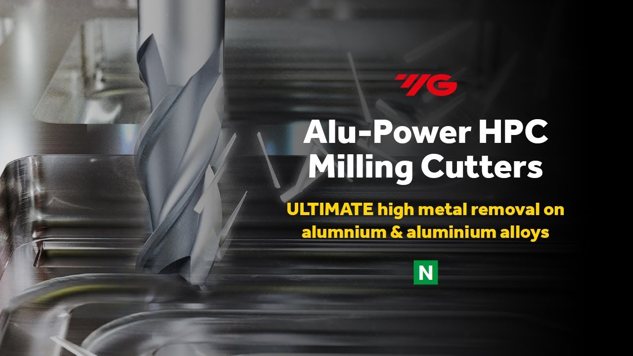 Alu Power HPC Ultra High Performance Milling Cutters - YouTube