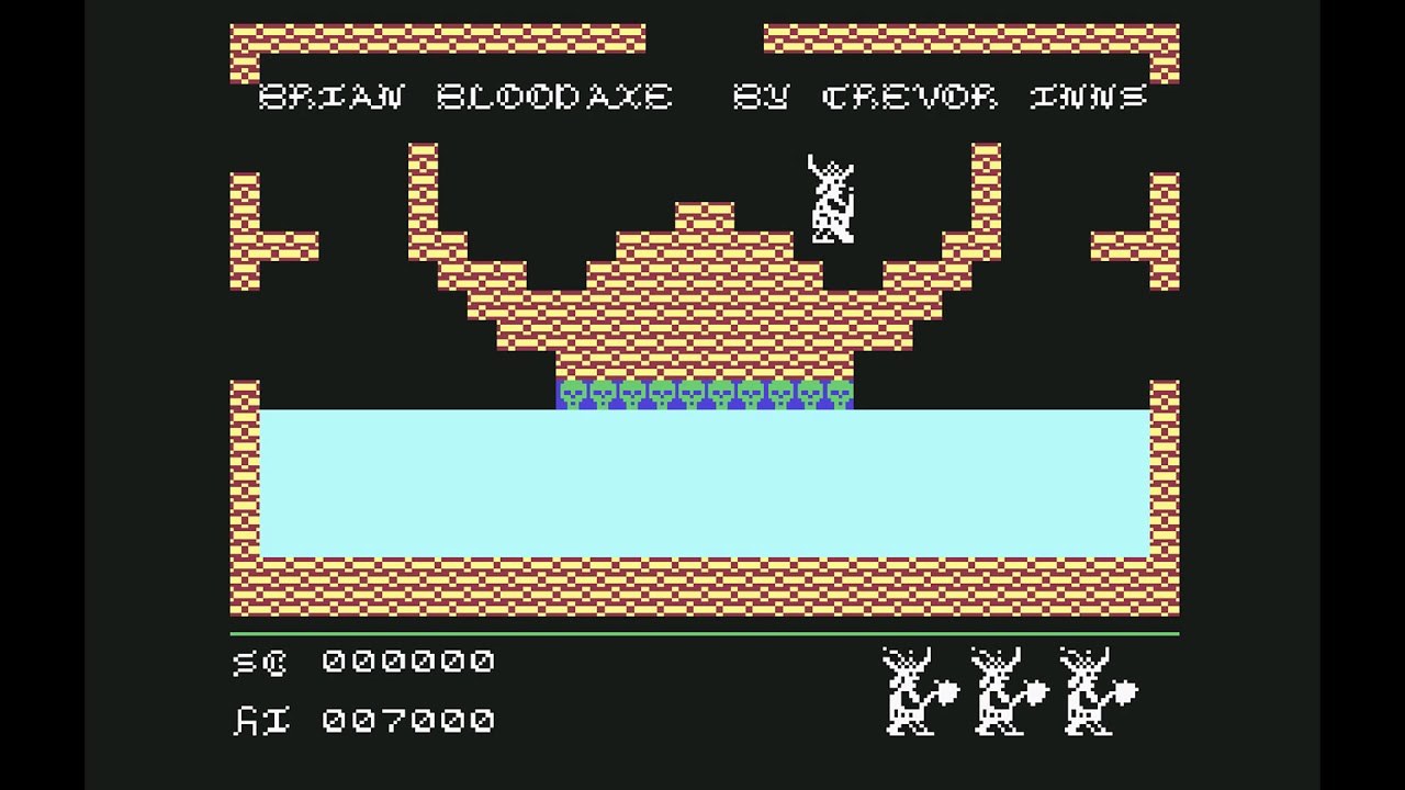 Game of the day 2922 Brian bloodaxe (ブライアン・ブルーデークス) The Edge 1985 - YouTube