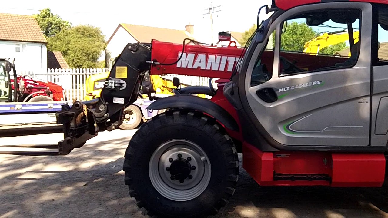 Manitou MLT 840-137PS Elite Telehandler - YouTube