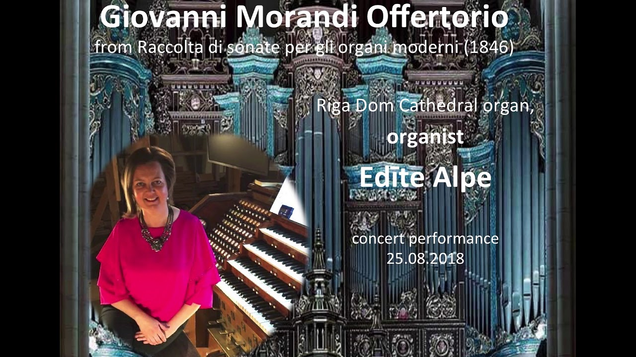 Giovanni Morandi: Offertorio from "Raccolta di sonate per gli organi ...