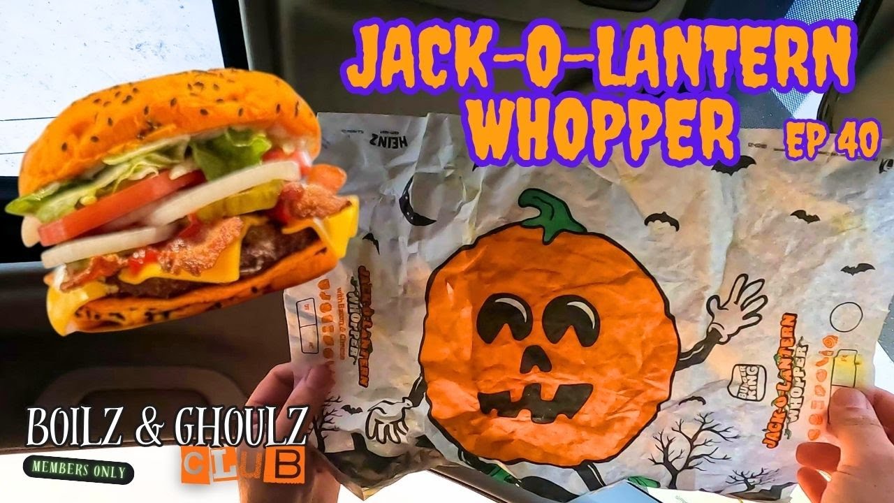 How to Get the NEW Burger King Jack-O-Lantern Whopper FOR FREE! | Life ...