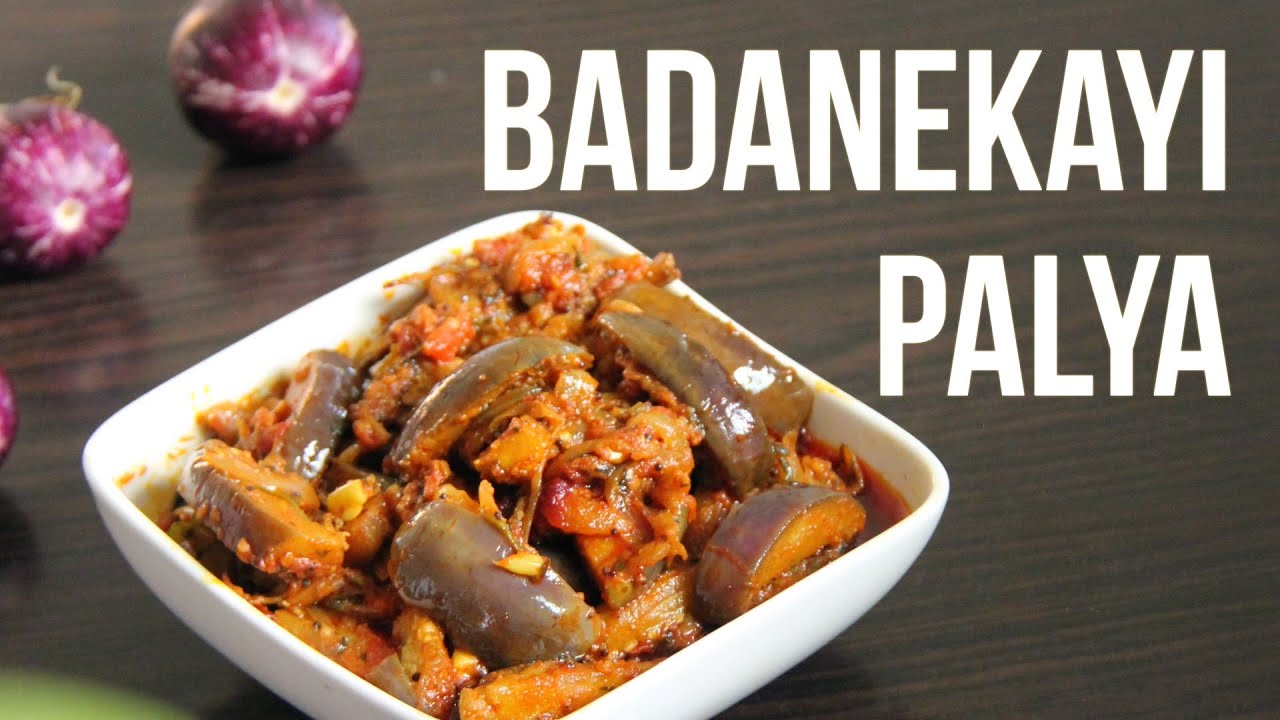 Badanekayi Palya North Karnataka Style | Brinjal Curry - YouTube